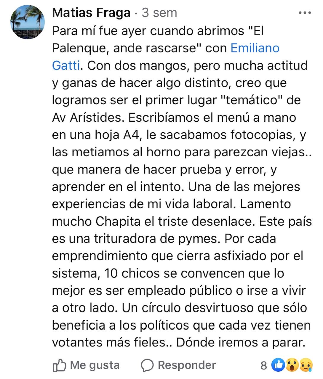 Cerró para siempre: el restaurante que extrañará una generación entera