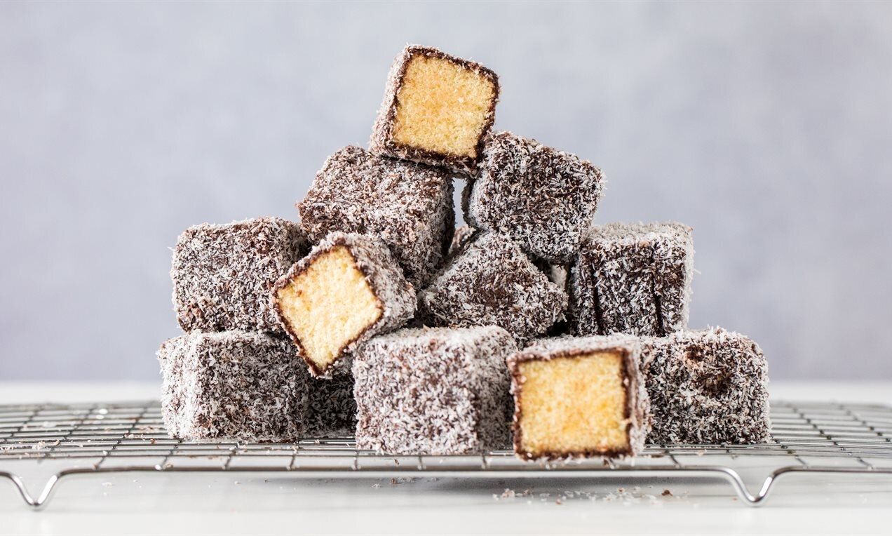 Lamingtons: deliciosas tartas super esponjosas australianas y ...