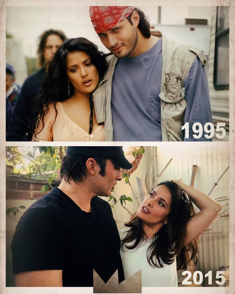 El compilado de las escenas más subidas de tono de Salma Hayek en el cine