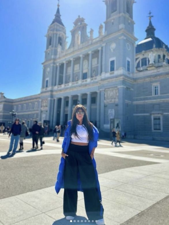 Florencia Peña comparte un albúm de fotos desde Madrid