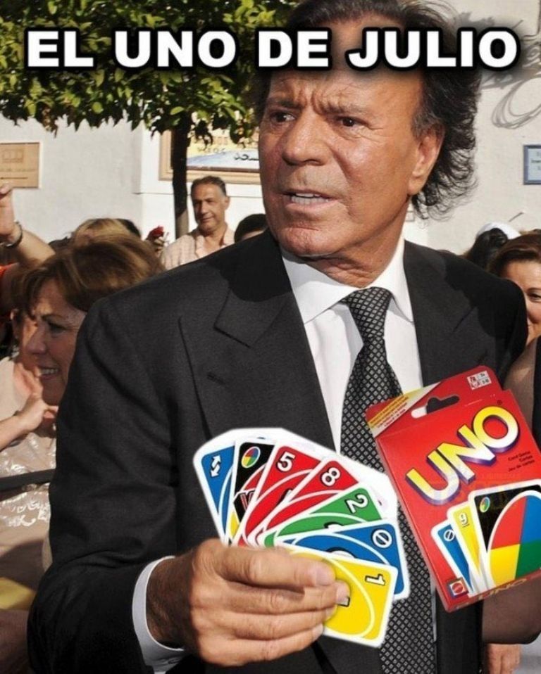 Julio llega con risas: los memes más divertidos de Julio Iglesias