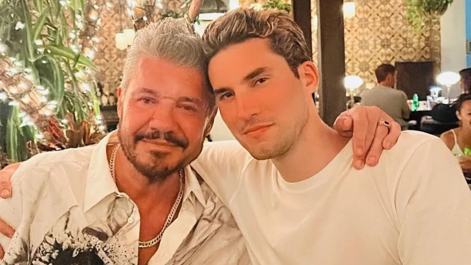 Habló Marcelo Tinelli tras el accidente de Francisco Tinelli, su hijo