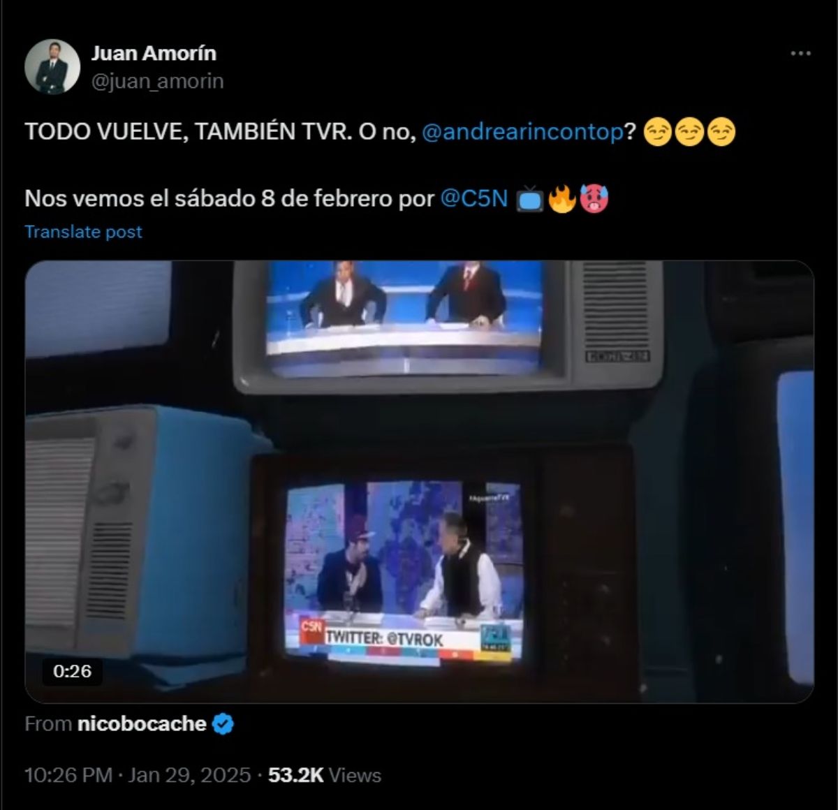 Vuelve TVR con una dupla impensada de conductores ¿cuándo empieza?