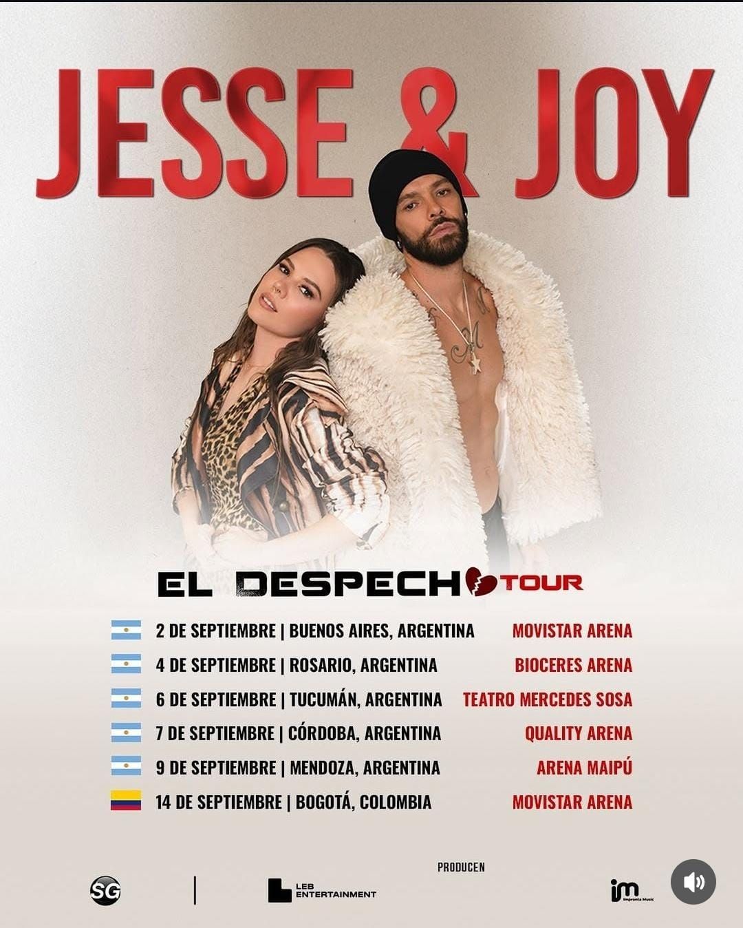 Jesse & Joy llegan a Mendoza con El Despecho Tour y esto es todo lo que ...