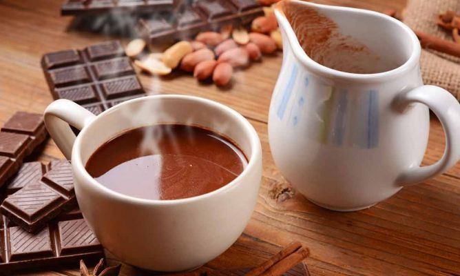 Leche con chocolate para preparar en casa como un profesional: delicia ...