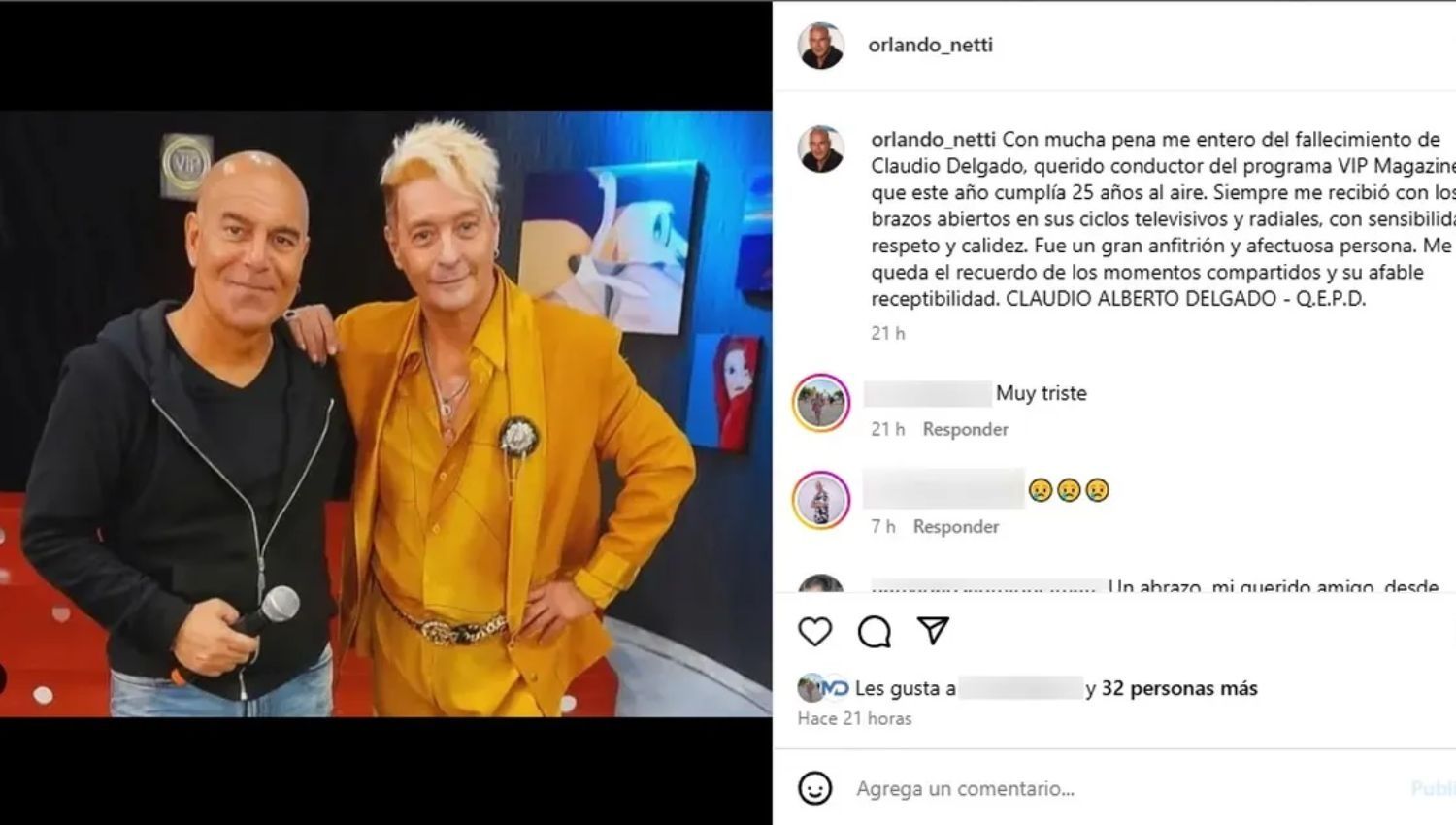 Conmoción en el espectáculo: murió un actor de la serie Los Roldán