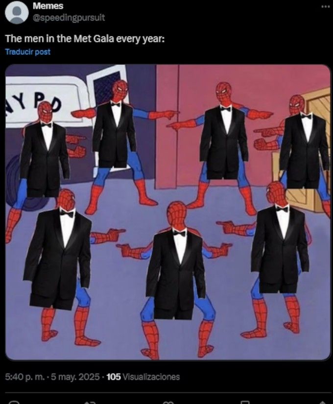 Los mejores memes que dejó la Met Gala 2025: looks, sorpresas y mucho humor
