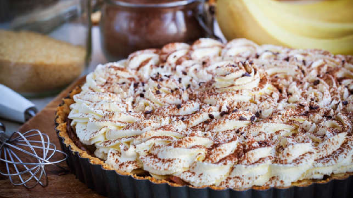 Tarta banoffee fácil: sorprende con este clásico inglés