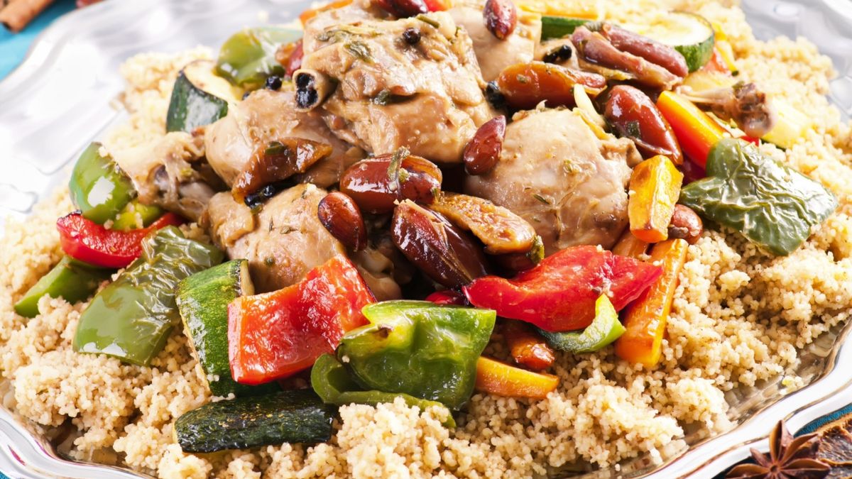 La mejor receta de cuscus con pollo para hacer en el almuerzo