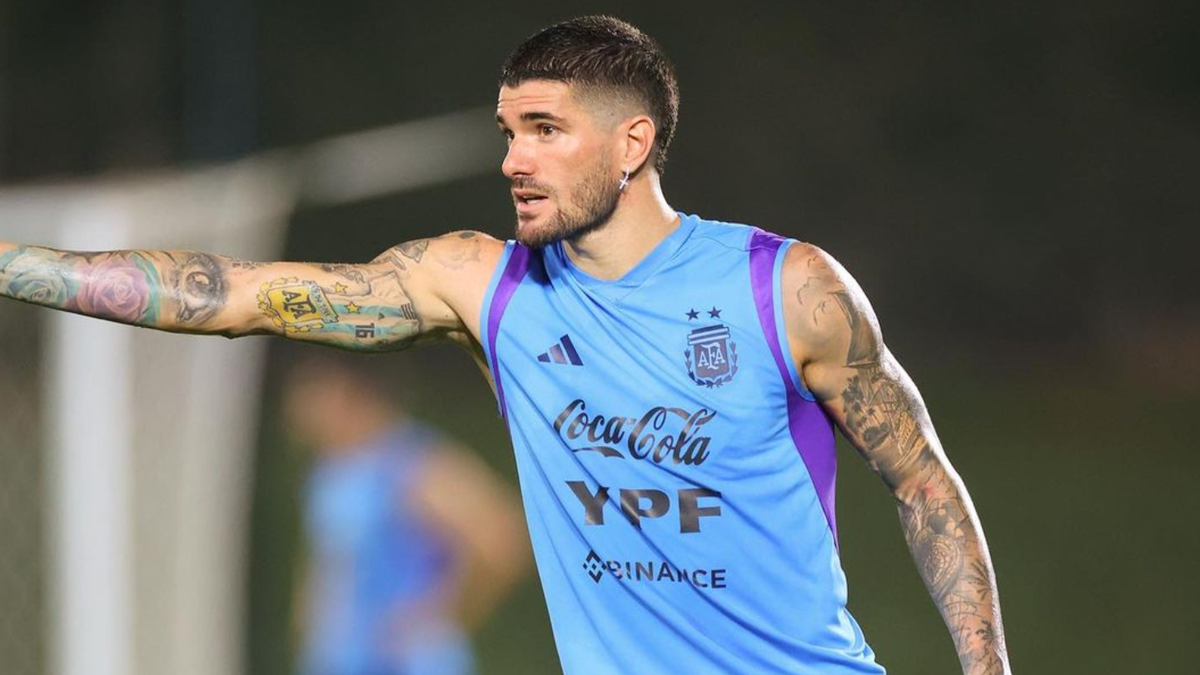 Uno a uno, estos son los tatuajes de Rodrigo De Paul
