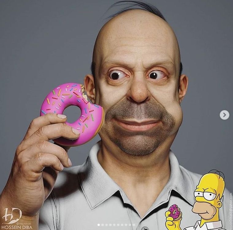 Impresionantes: Las fotos de “Los Simpson de carne y hueso” de las que ...