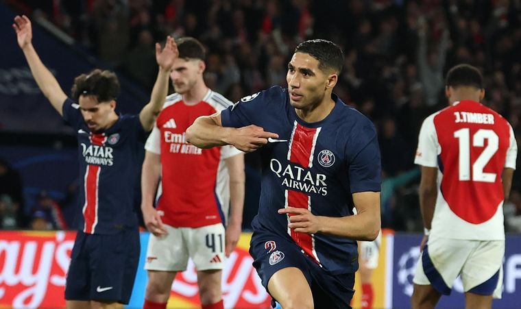 PSG venció 2-1 al Arsenal y, con un 3-1 en el global, jugará la final ...