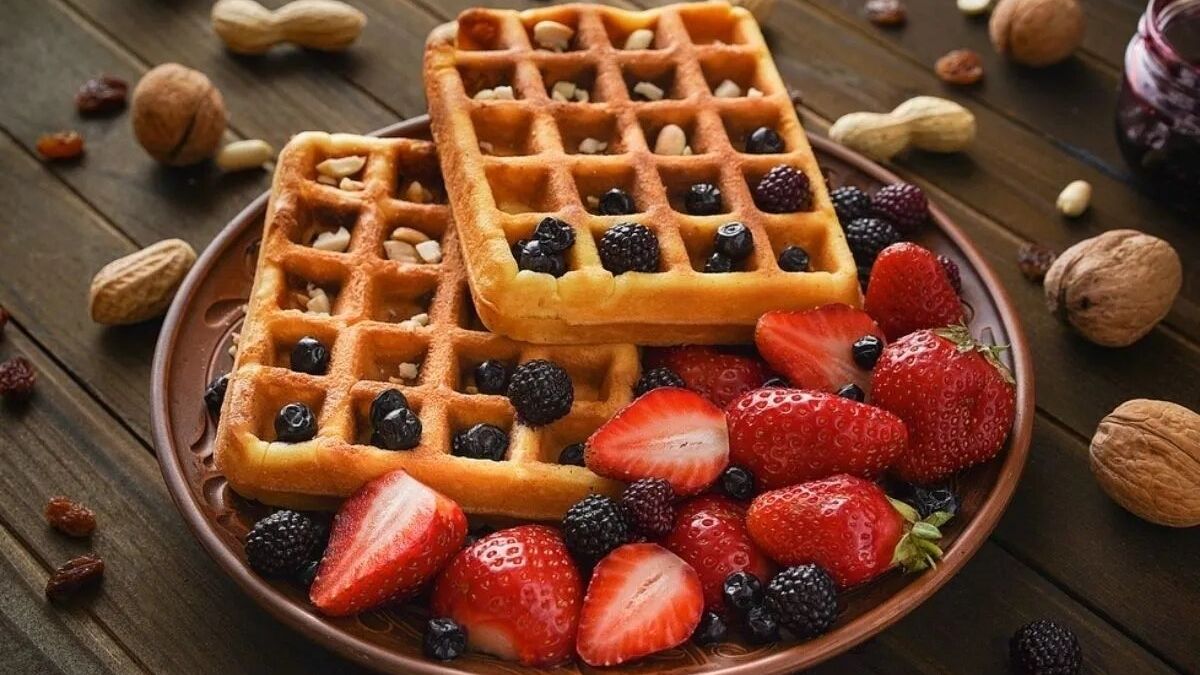 En 8 sencillos pasos prepara los waffles belgas más deliciosos del mundo
