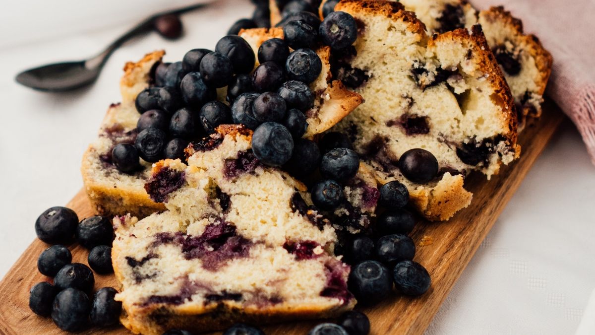 Sin harina y sin azúcar: exquisito budín de arándanos ¡para hacer en 4 ...