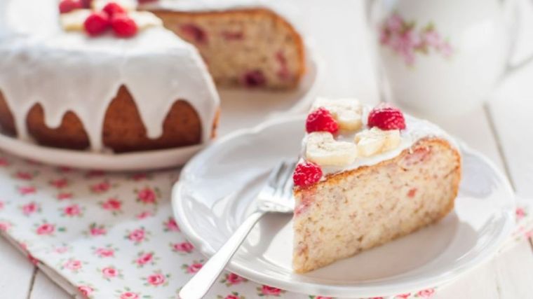 En simples pasos, prepara este postre de frambuesa sin usar harina