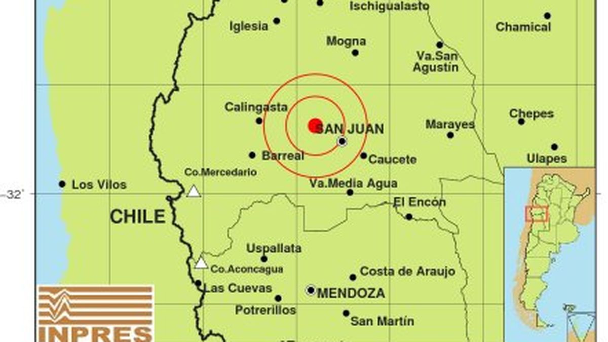 Cadena de sismos leves en San Juan este martes