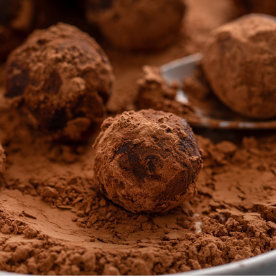 Receta: trufas de avena, chocolate y café, un postre fácil y gourmet