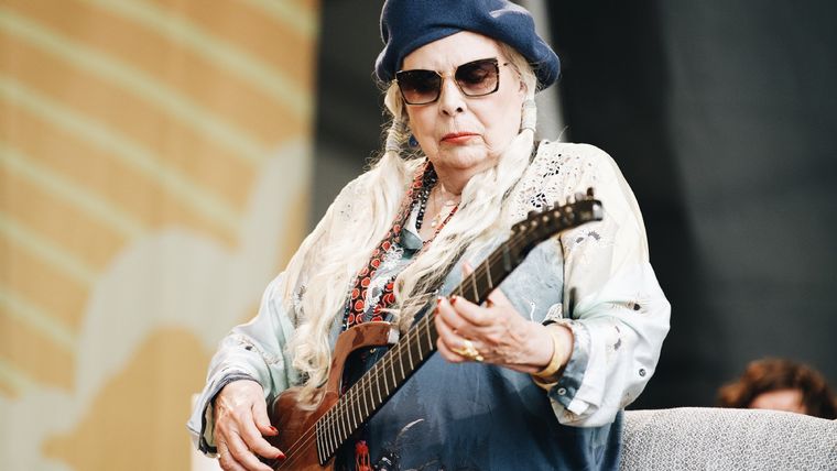 La legendaria Joni Mitchell sorprendió a sus seguidores con un ...