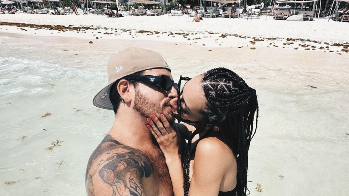 Las fotos íntimas de Fede Bal y Flor Díaz en la paradisíaca playa que eligió para sus vacaciones ...