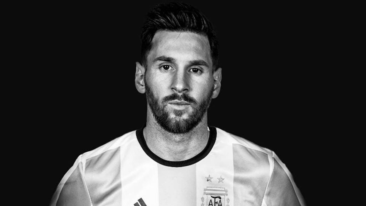 A Messi no solo le creció la barba