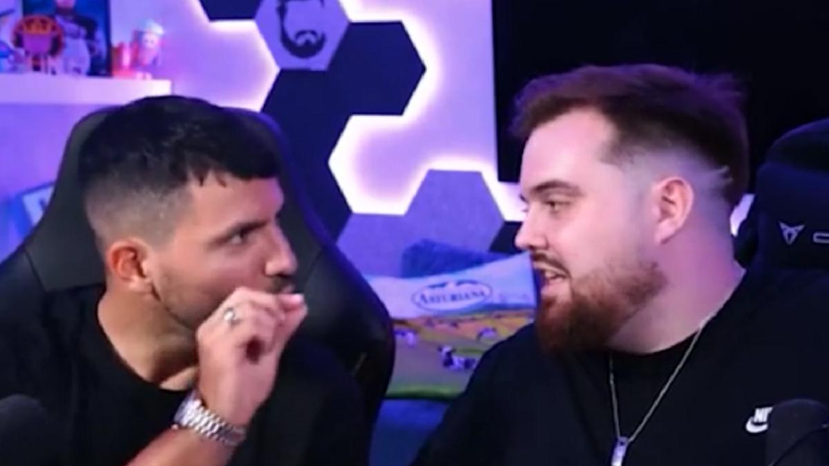 El Kun Agüero sufrió una mini arritmia en vivo con Ibai y preocupó a ...