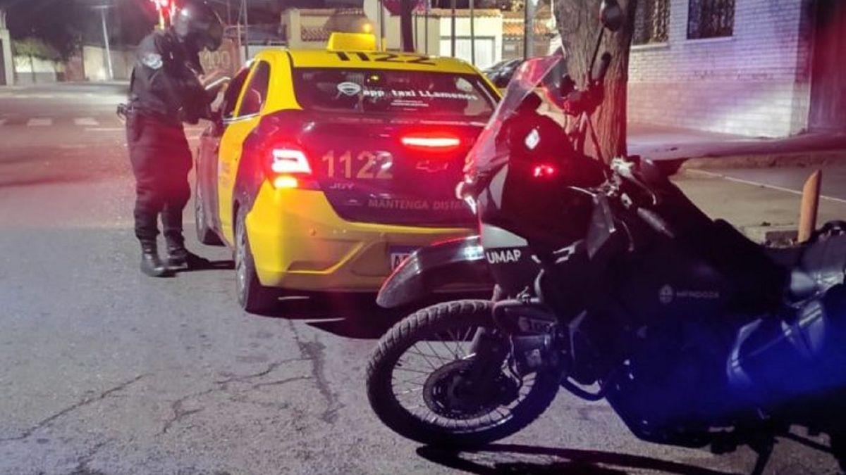 Operativos en el Gran Mendoza: más de 100 taxis controlados, seis ...