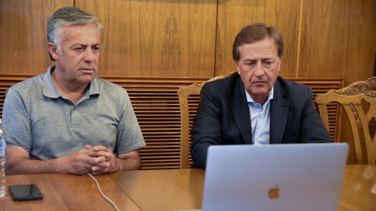 Rodolfo Suarez y Alfredo Cornejo participaron de una cumbre de Juntos ...
