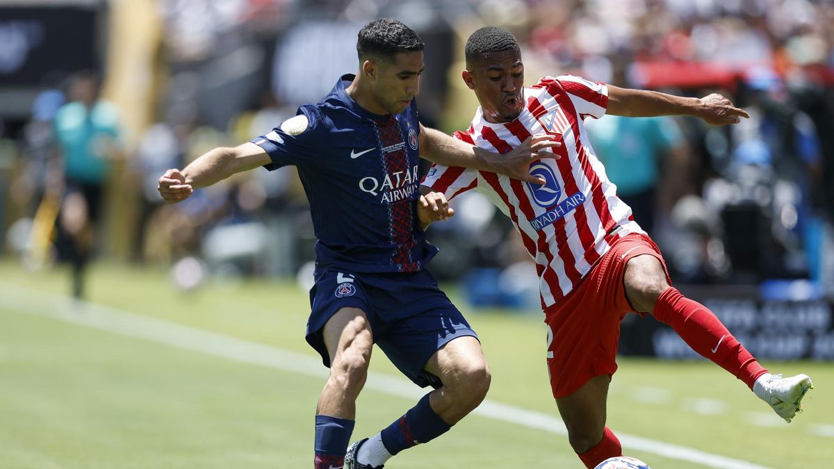 El mensaje de Achraf Hakimi a Messi en la previa de PSG–Inter Miami por ...