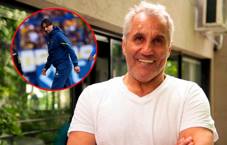 El Beto Márcico lanzó una de cal y otra de arena para el DT de Boca ...