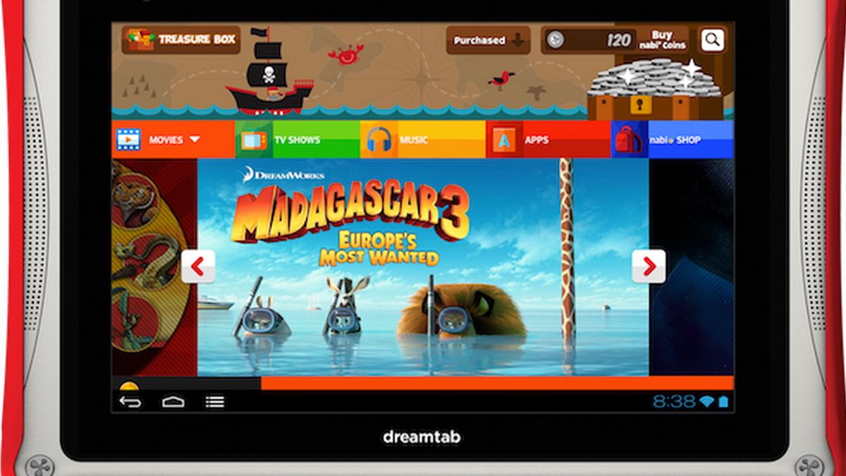 Dreamworks lanzará su propia tablet para niños