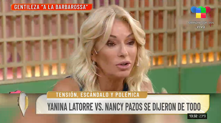 Cara a cara: Yanina Latorre destruyó en pleno vivo a Nancy Pazos y ...