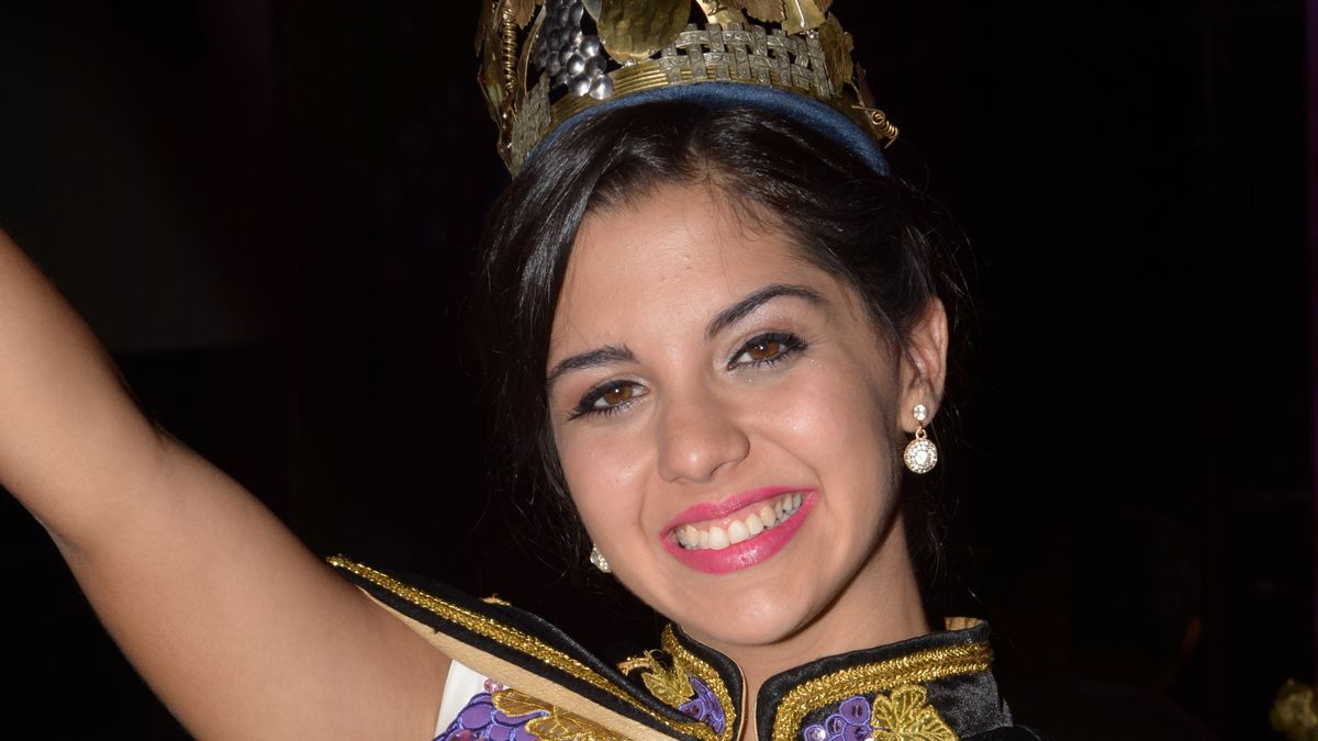 Mayra Cano es la flamante soberana vendimial de Lavalle