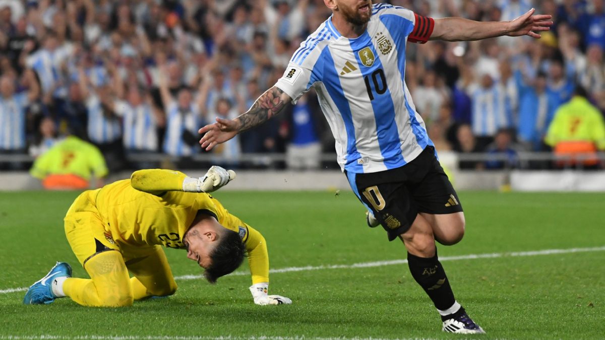 Festival de fútbol y goles de la Selección argentina: 6-0 a Bolivia con ...