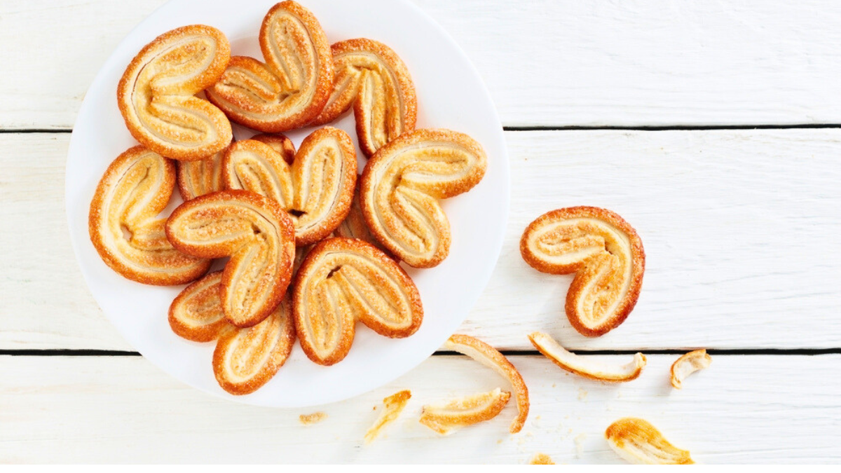 Receta fácil de palmeras de hojaldre: deliciosos dulces crujientes en casa