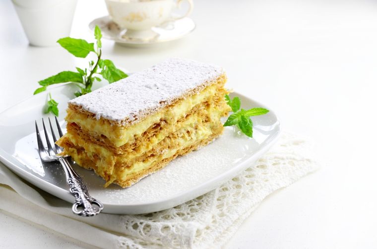 Receta de postre mil hojas con sabor auténtico y presentación única