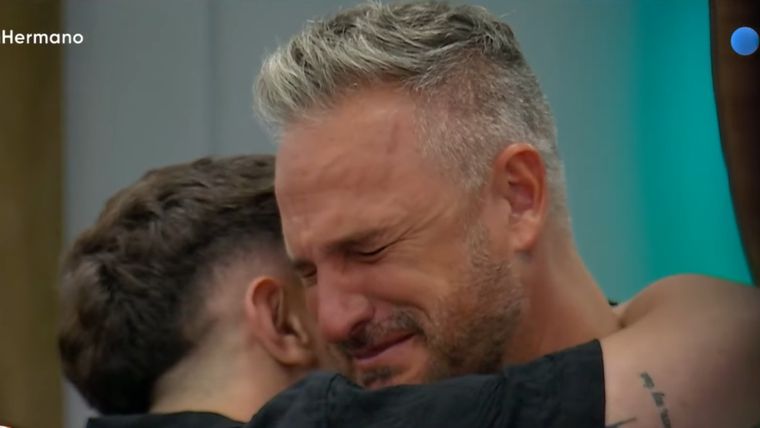 El emotivo video de Papucho de Gran Hermano al encontrarse con sus hijos en el Congelados