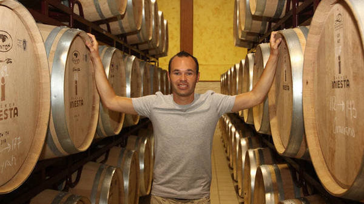 El vino de Andrés Iniesta, detrás de la cordillera