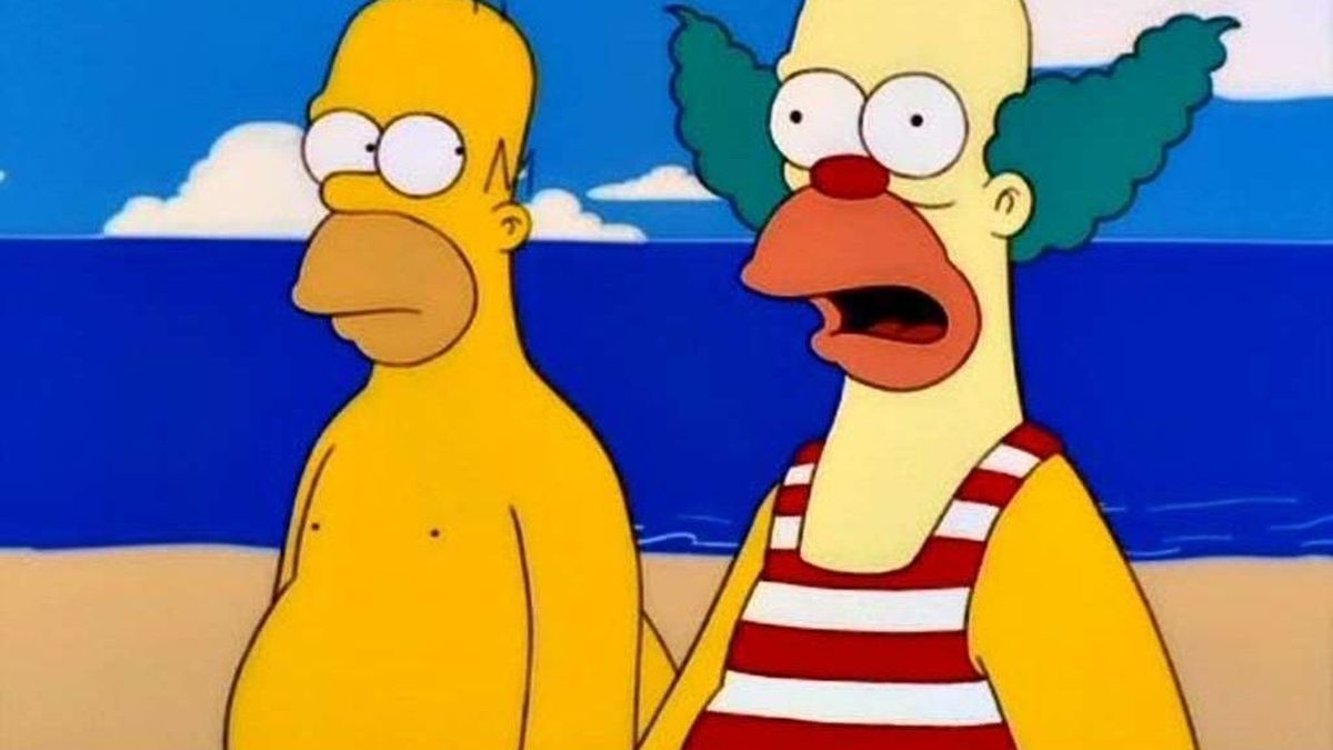 Fin del misterio: revelan por qué Homero y Krusty son casi idénticos
