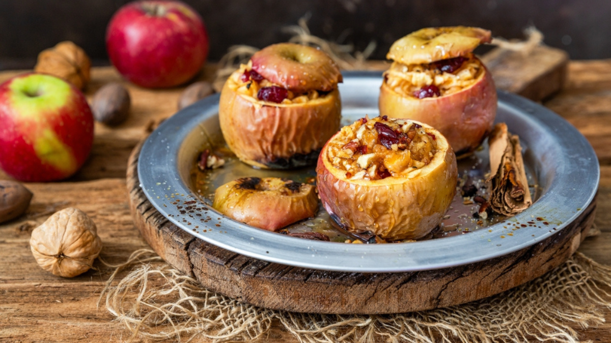 Manzanas al horno: el postre más simple y delicioso paso a paso