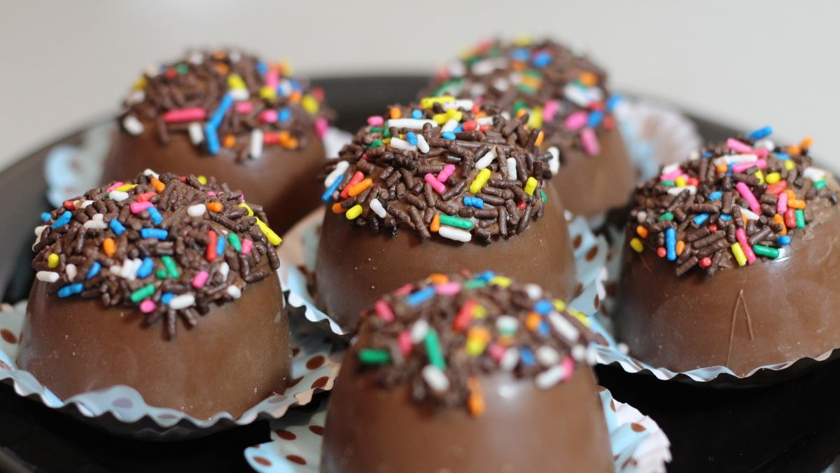 Súper dulce: disfruta de unos bombones con chocolate y nuez ¡en 20 minutos!