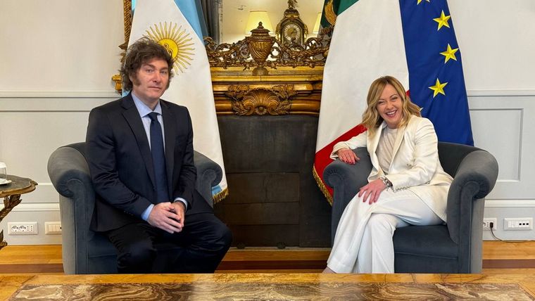 Comienza la agenda de Milei en Europa, con la cabeza puesta en la bilateral con Meloni