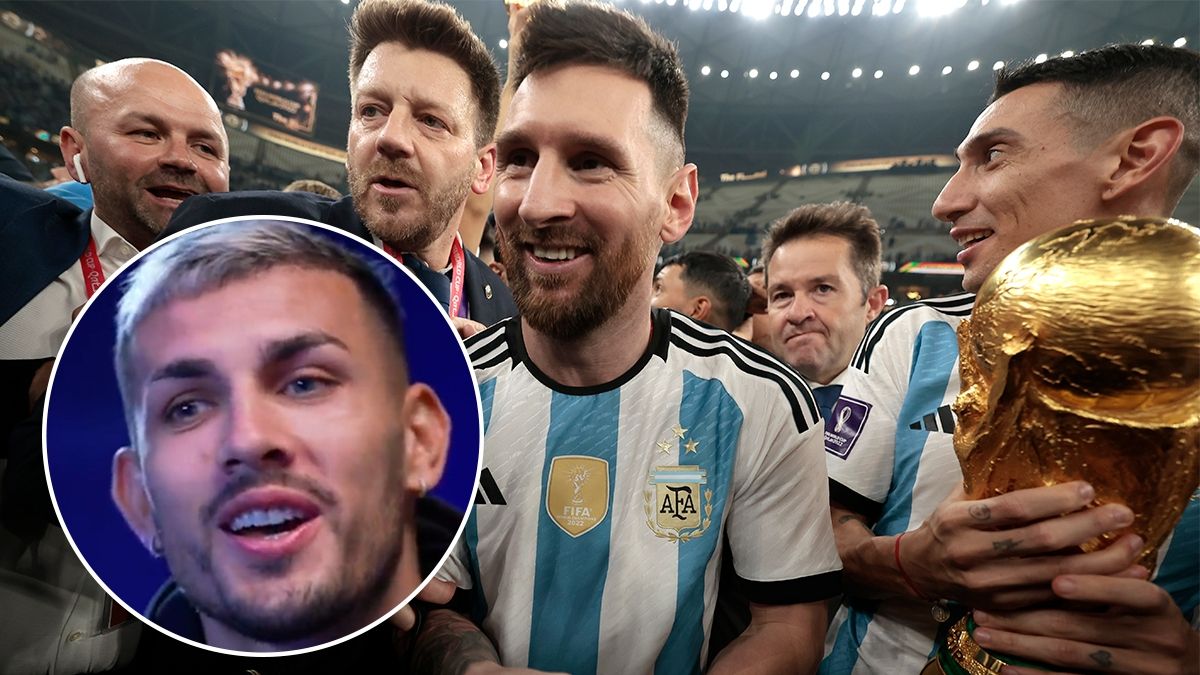 La curiosa historia de Di María y Paredes con una Copa del Mundo falsa ...