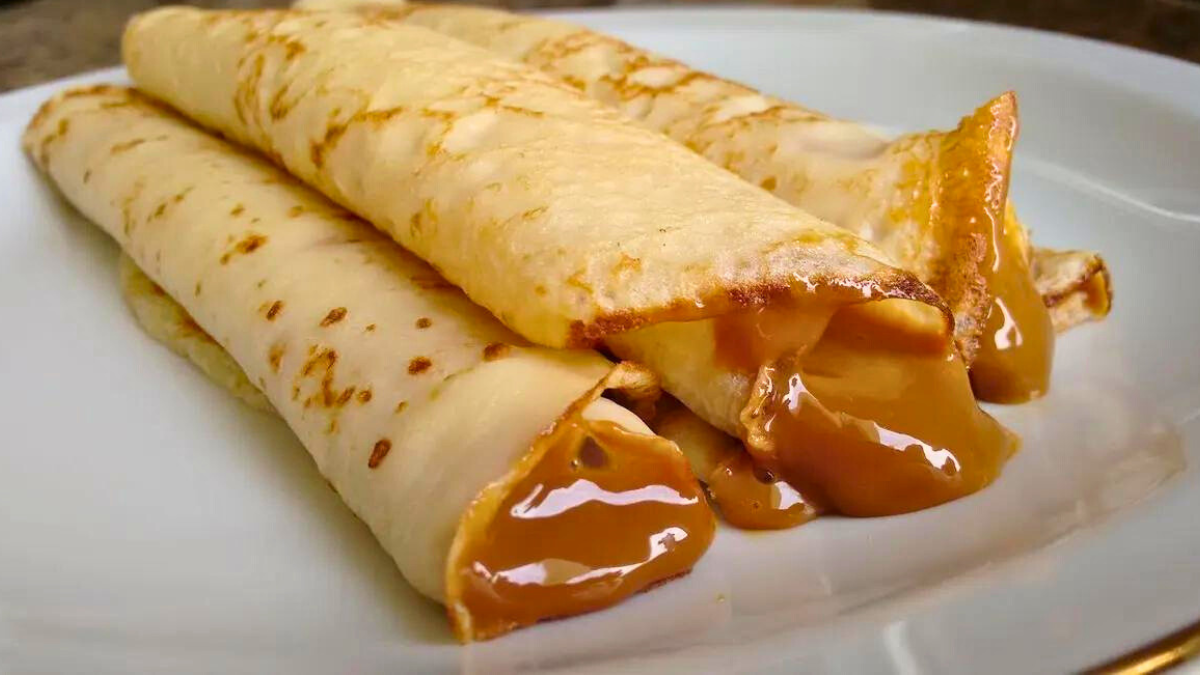 Increíbles panqueques de dulce de leche para enamorar a todos