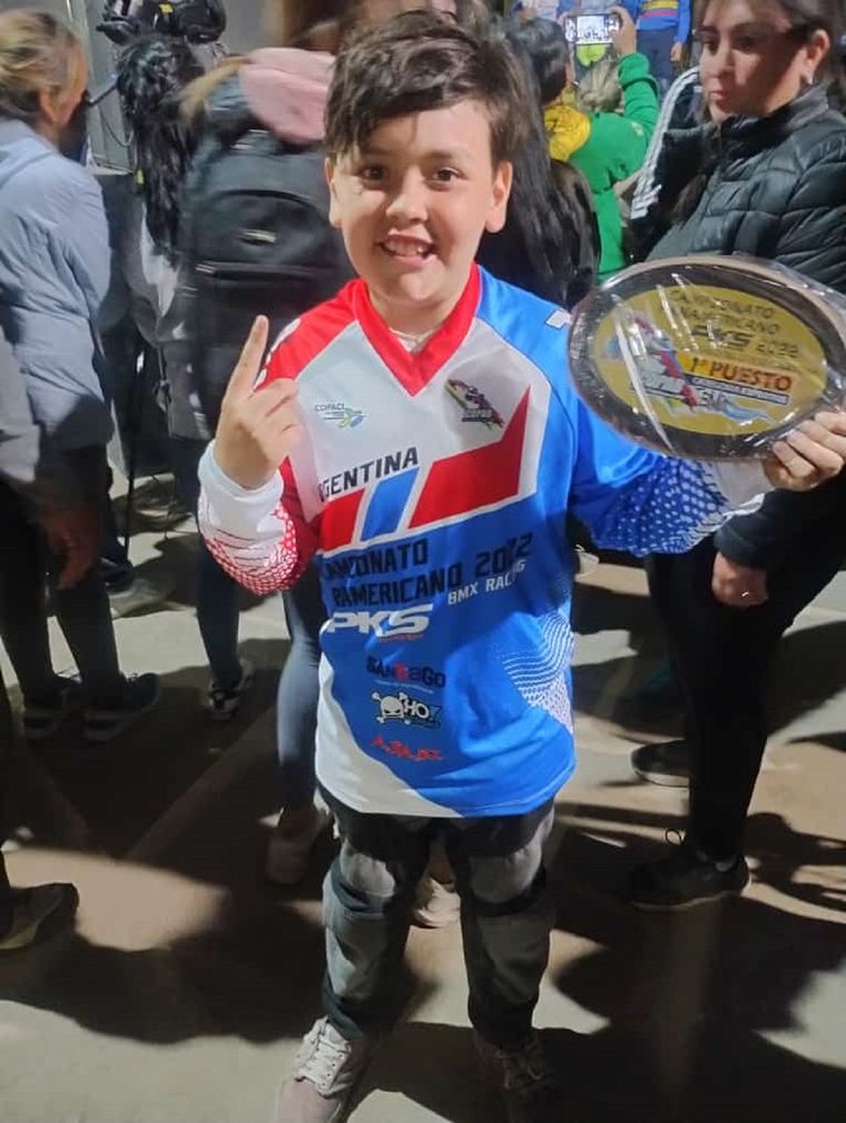 Agustín Bugiolachi se consagró campeón Panamericano de BMX