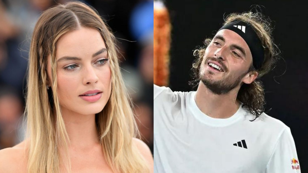 El tenista Stefanos Tsitsipas lanzó una declaración para Margot Robbie en medio del Australian Open