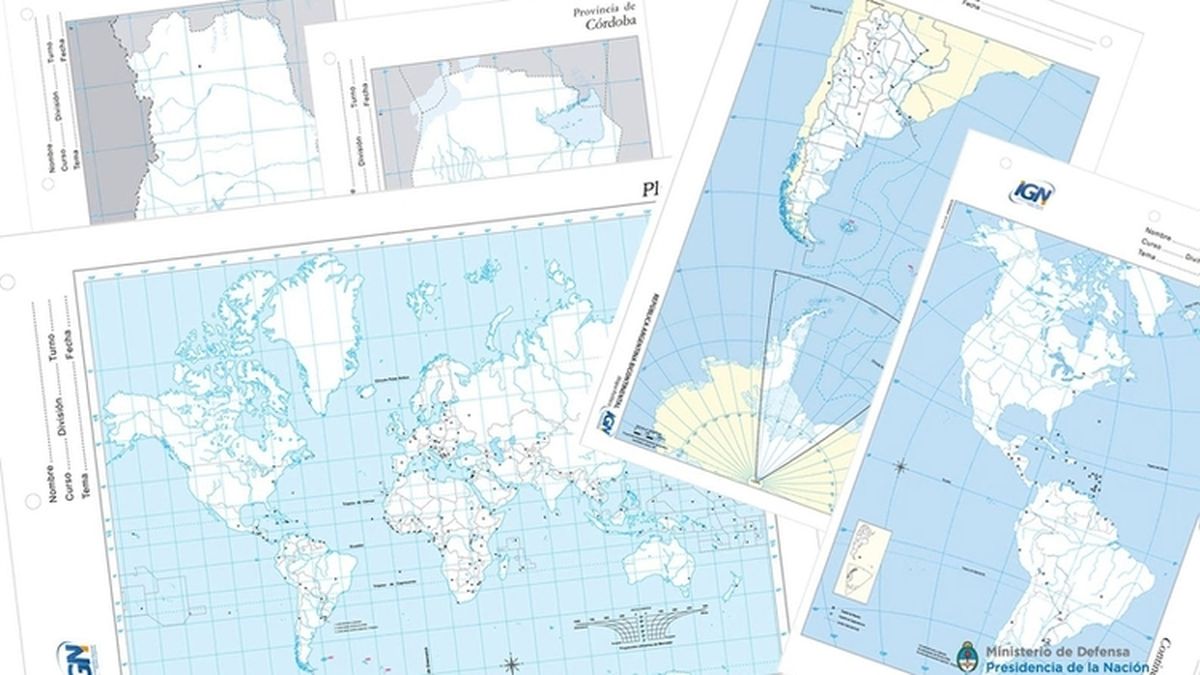 Cómo descargar de forma gratuita los mapas para el colegio