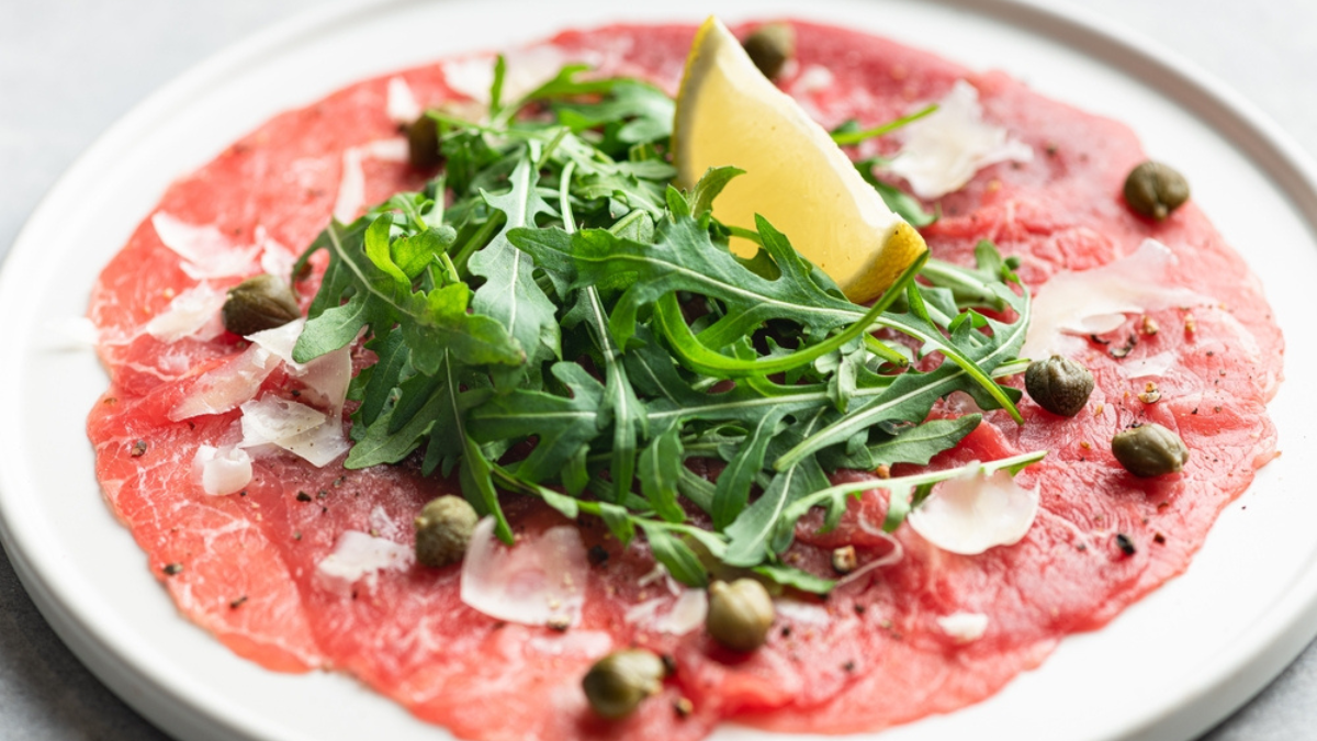 Carpaccio de ternera italiano: receta original y consejos