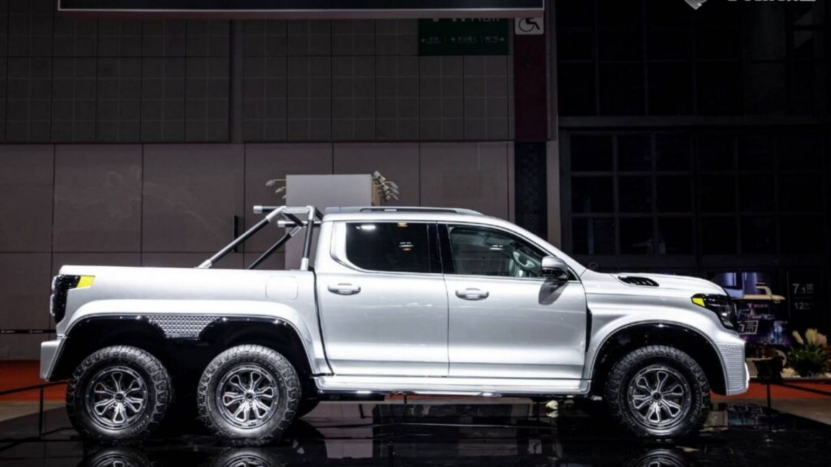 Híbrida y con ruedas duales traseras: la bestial pick-up que podría llegar a producción