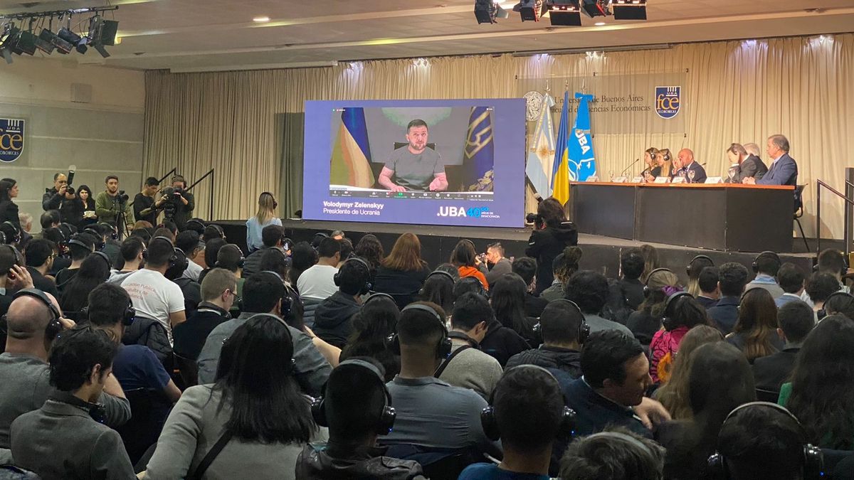 Volodimir Zelenski pidió más colaboración de la Argentina en el ...