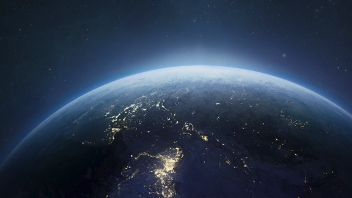 Asi se vería el planeta Tierra sin agua, según la inteligencia artificial